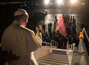 Pope urges U.S. Catholics to keep enthusiasm, welcome newcomers ...