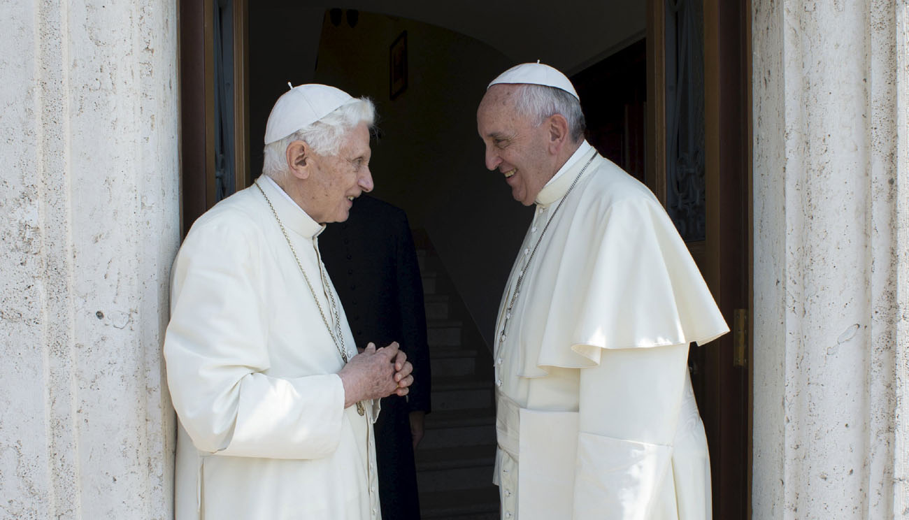 Benedict shows core of priesthood is being 'immersed in God,' pope says ...