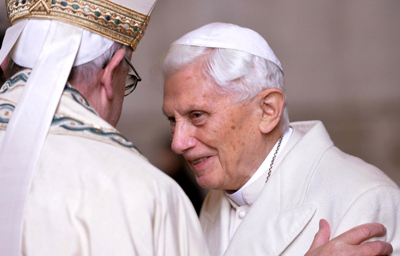 Retired Pope Benedict says it was his 'duty' to resign from papacy ...