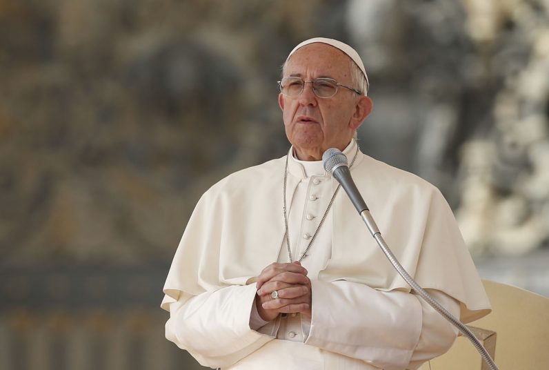 Be ashamed when tempted to use church for power struggles, pope says ...