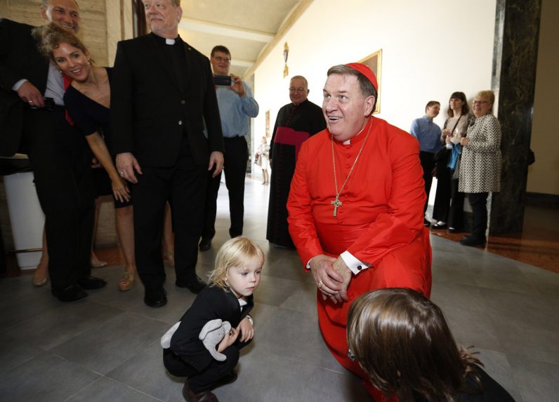 Well-wishers endure long flights, long lines to see their new cardinals ...