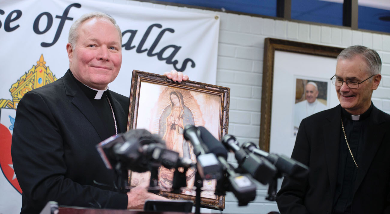 Newly named Dallas bishop says he’ll build on predecessor’s ‘great work ...