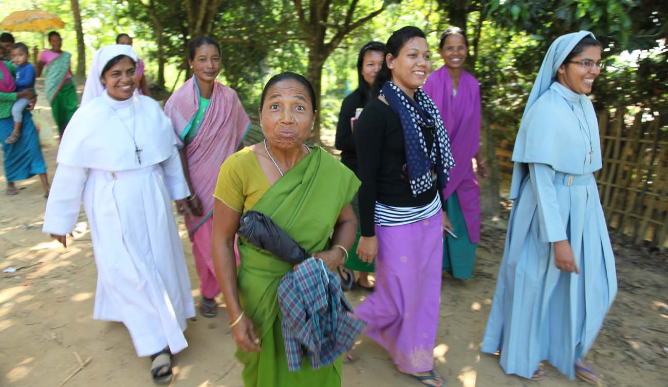 Indian missionaries teach faith by living among poor in remote areas ...