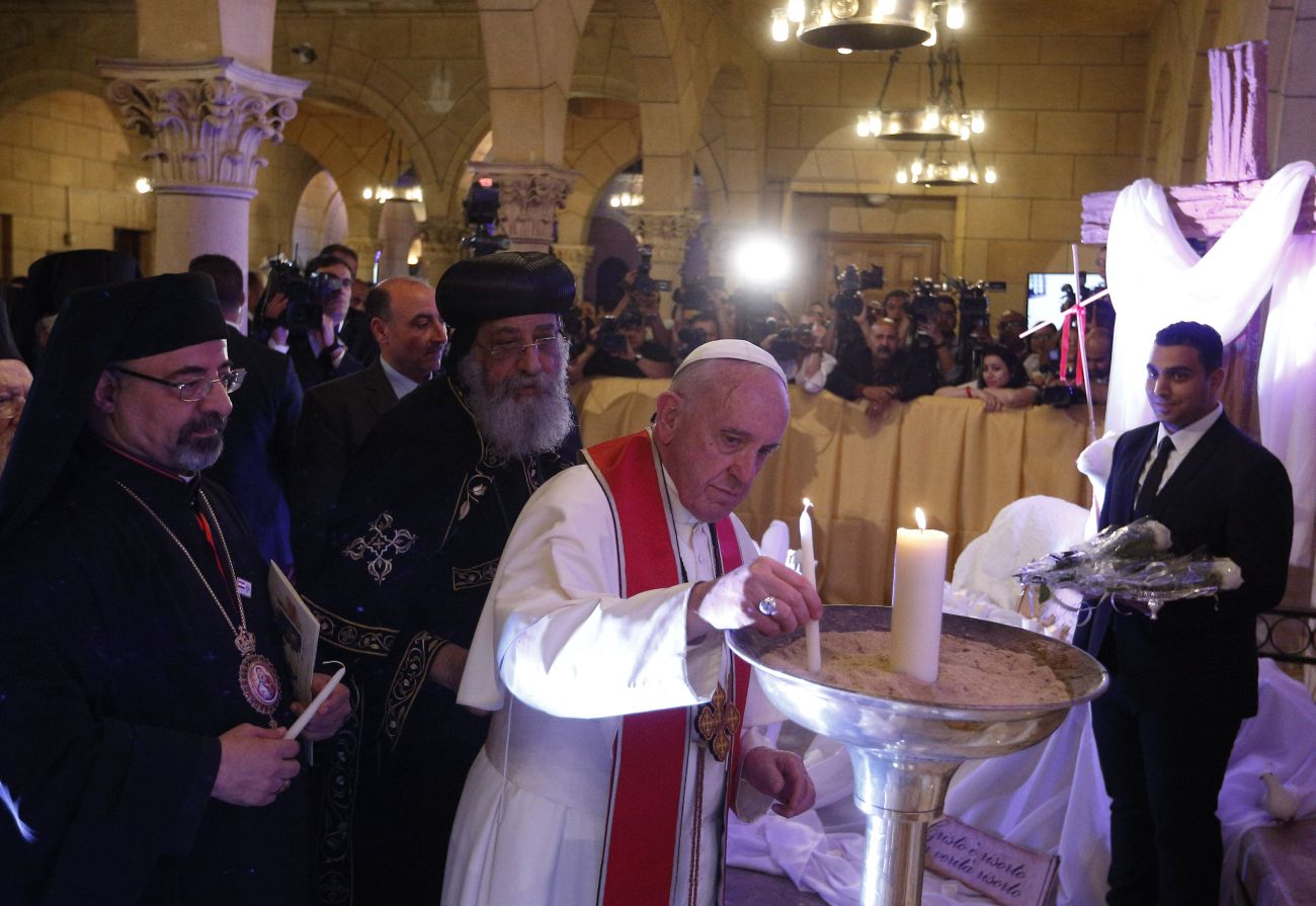 Pope, Coptic patriarch honor martyrs, urge unity for peace - CatholicPhilly