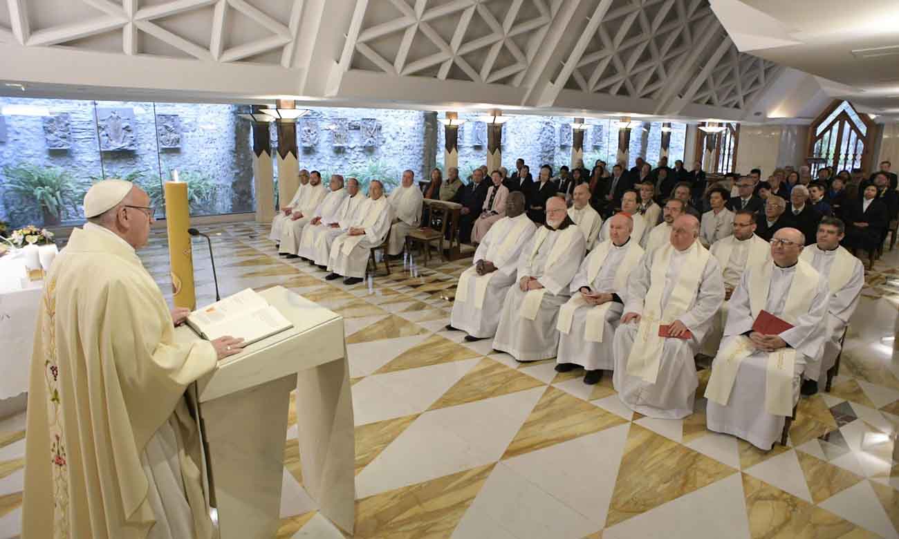 Faith leads to freedom, not compromise, pope says at morning Mass ...