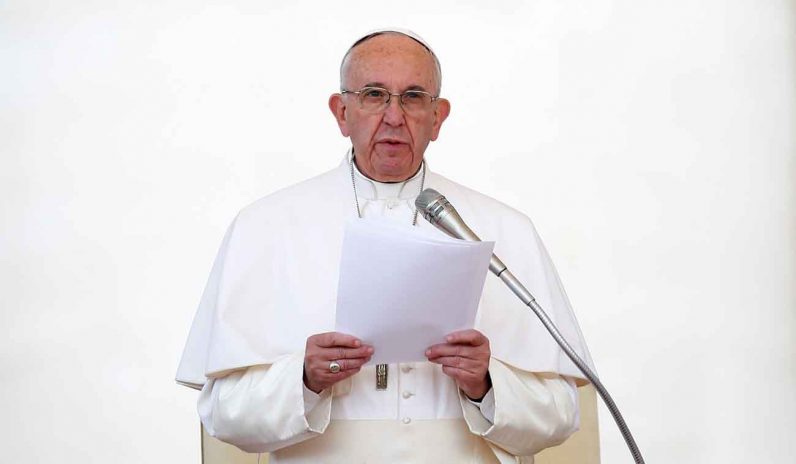 Keep fit by moving forward, reaching out, pope tells Catholics ...