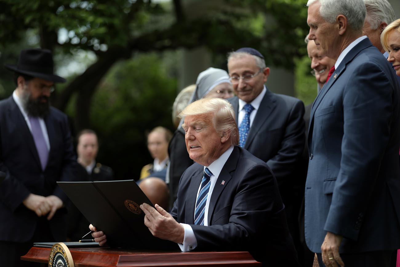 Trump's order on religious freedom seen as good first step - CatholicPhilly