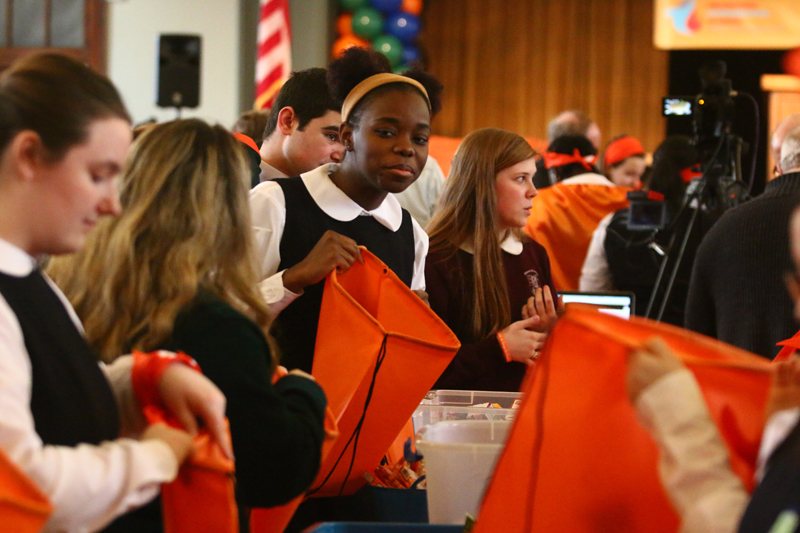Students become 'servant leaders' at Catholic Schools Week event ...