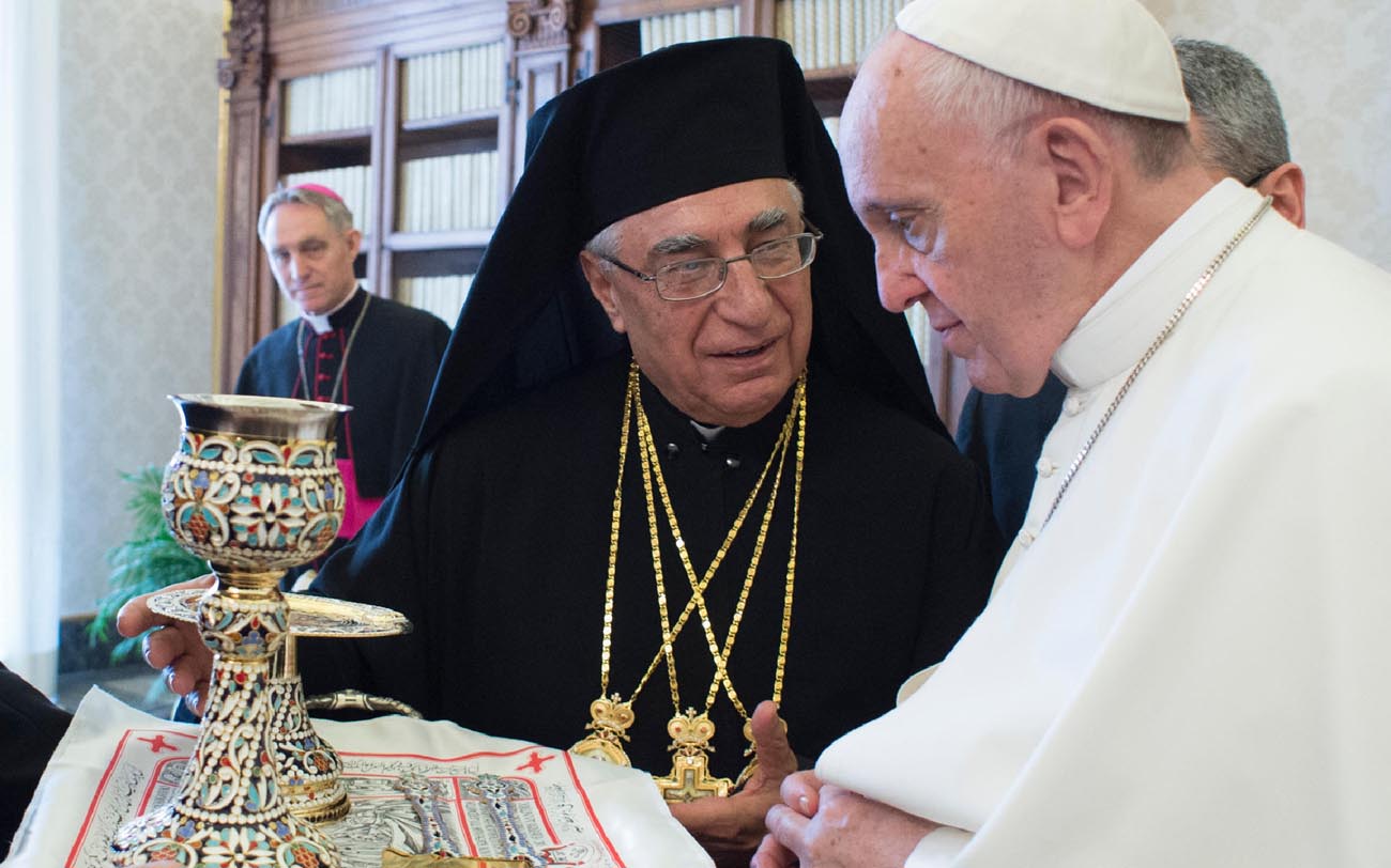 Pope, Melkite patriarch formalize full communion - CatholicPhilly
