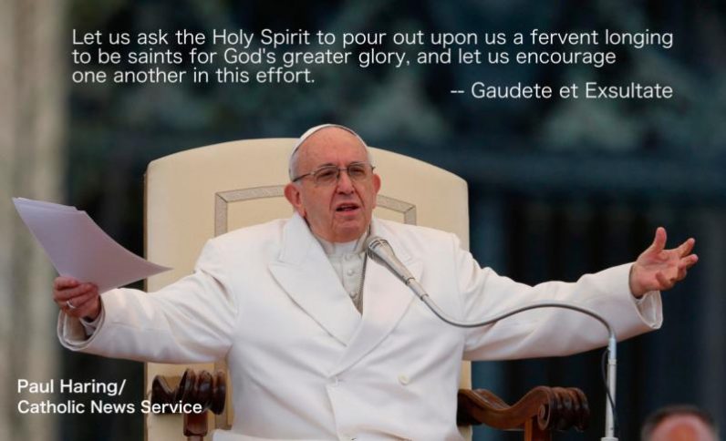 Selection of quotes from pope’s exhortation on holiness – Catholic Philly