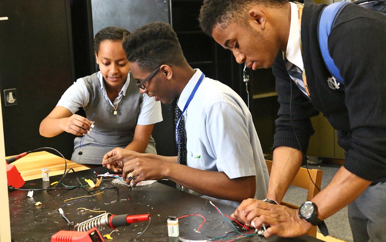 Engineering school within West Catholic inspiring a love of science ...