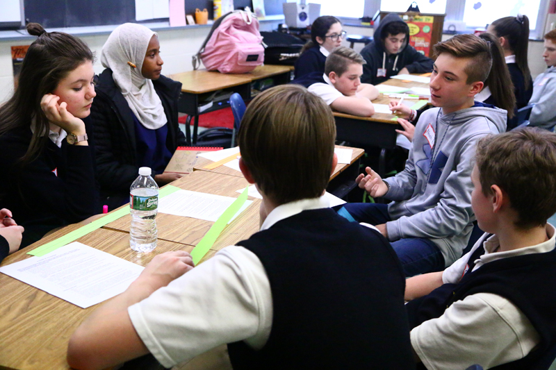Catholic, Jewish, Muslim students learn together in Catholic school ...
