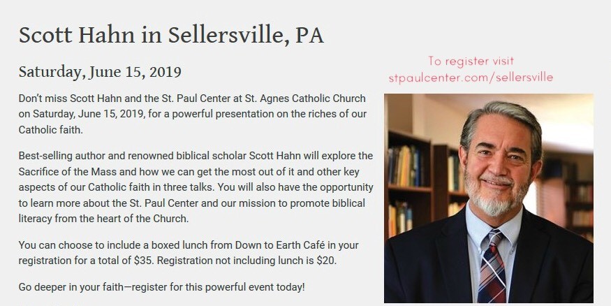Dr. Scott Hahn - CatholicPhilly