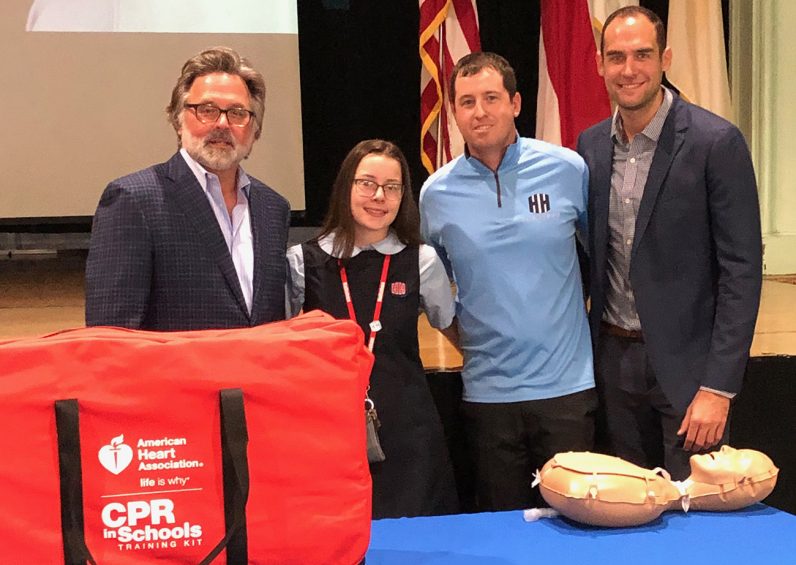 Hallahan students learn how to save lives, thanks to heartfelt donation ...