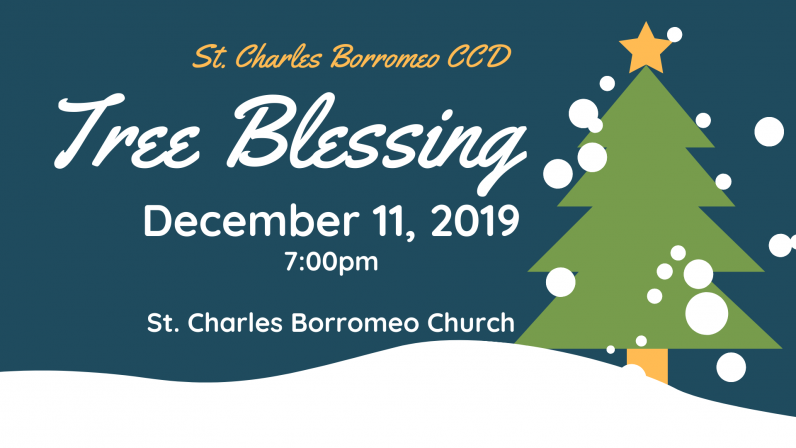 Christmas Tree Blessing - CatholicPhilly