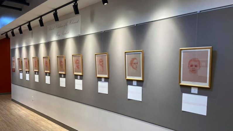 Artist's portraits show children as face of Holocaust - CatholicPhilly