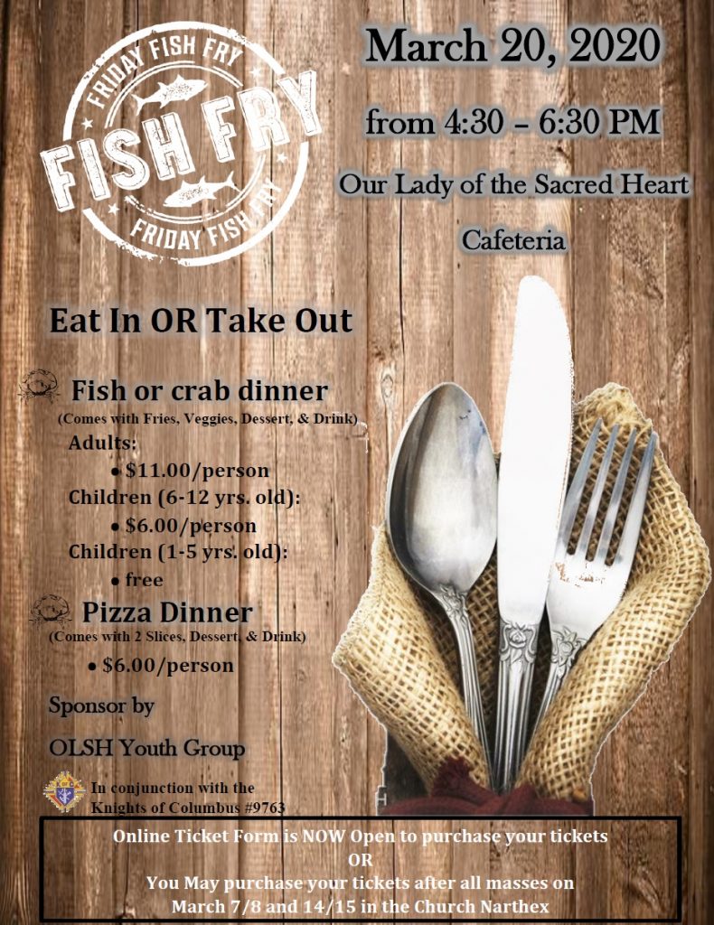 Friday Night Fish Fry for Lent – CatholicPhilly