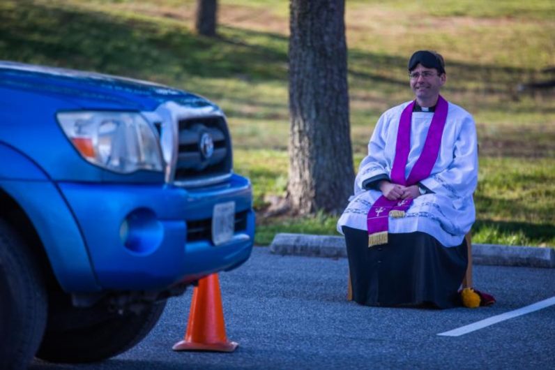 Priest hears drive-through confessions in church parking lot ...