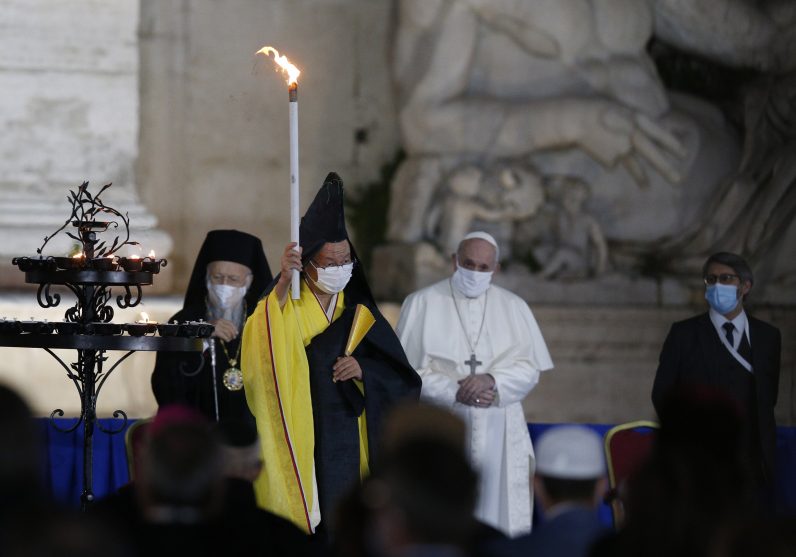 Pope, religious leaders pray for peace, greater care for one another ...