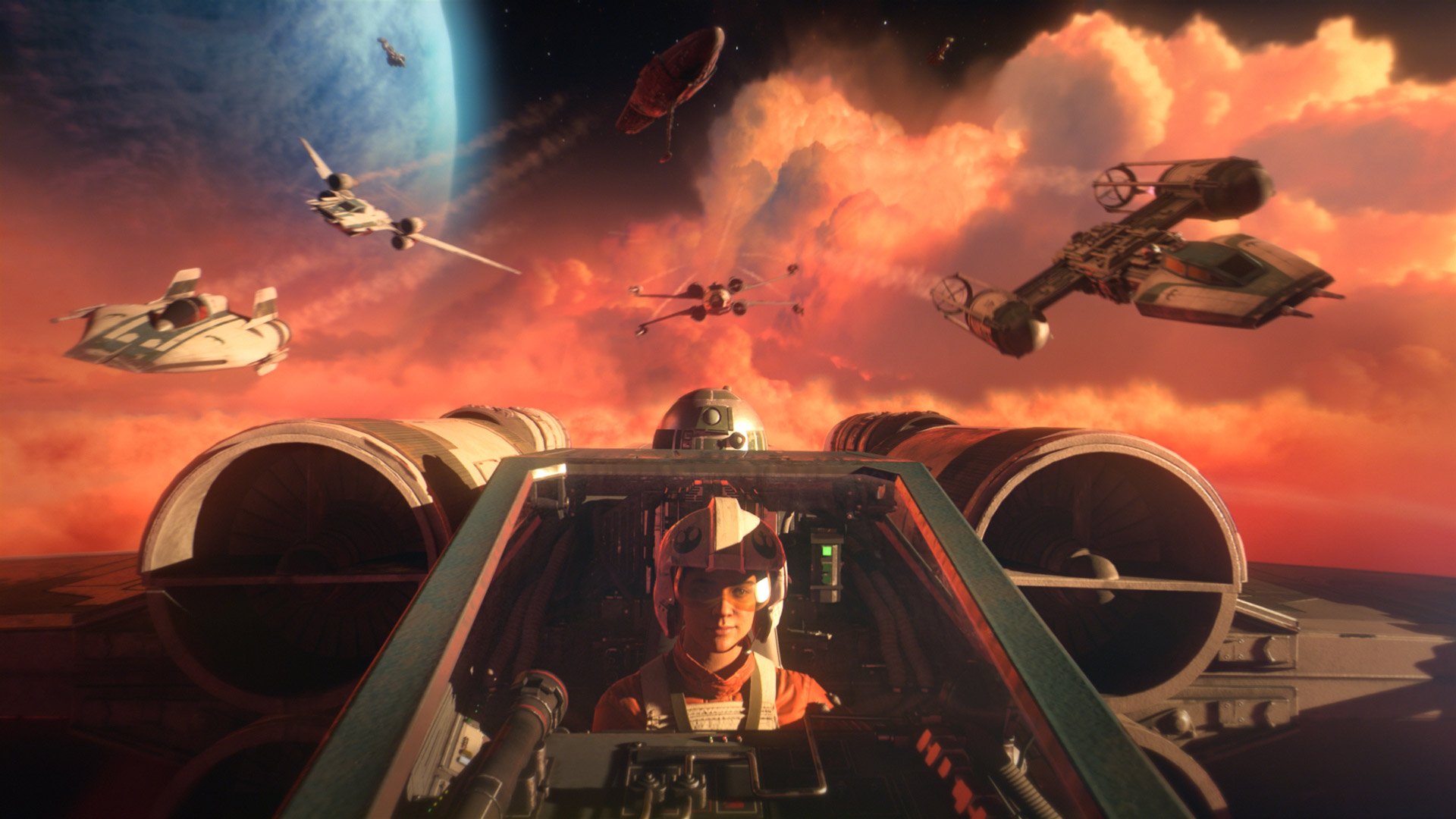 In 'Star Wars: Squadrons' game, light is right over dark side ...