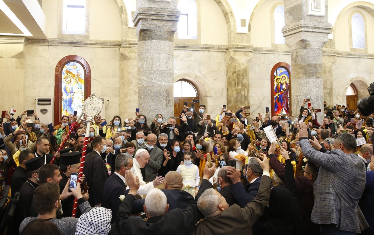 Life triumphs over death as Christians rebuild in Iraq, pope says ...