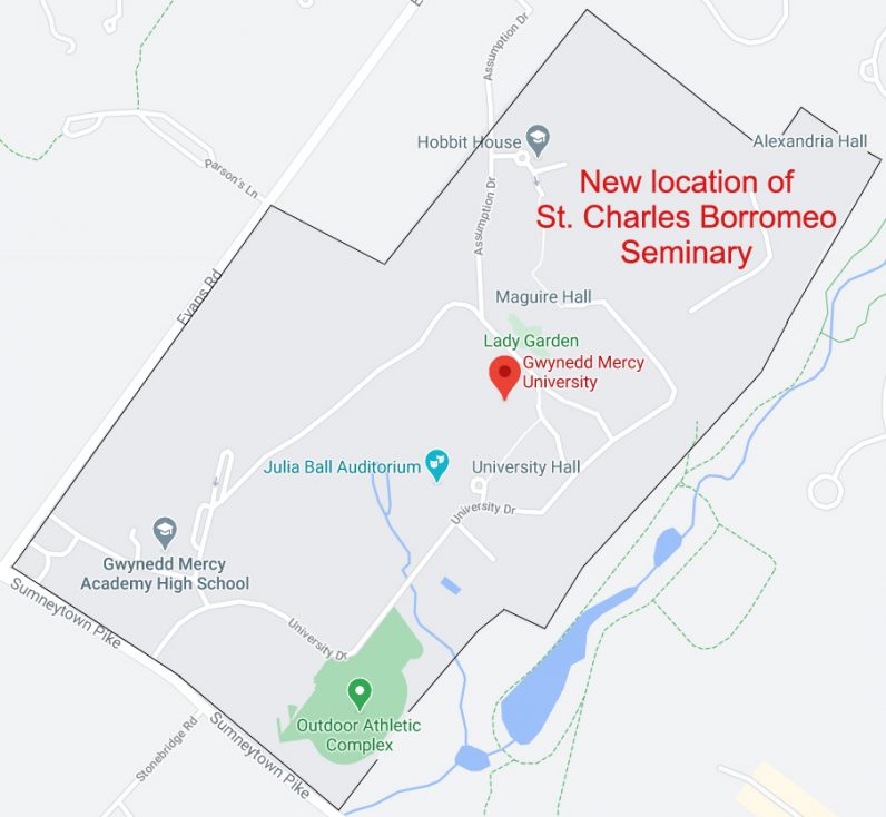 St. Charles Seminary buys 15-acre tract at Gwynedd Mercy University ...