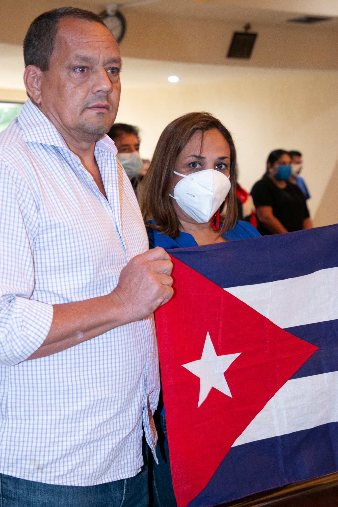 Cuban exiles in Miami gather at their shrine to pray for homeland ...