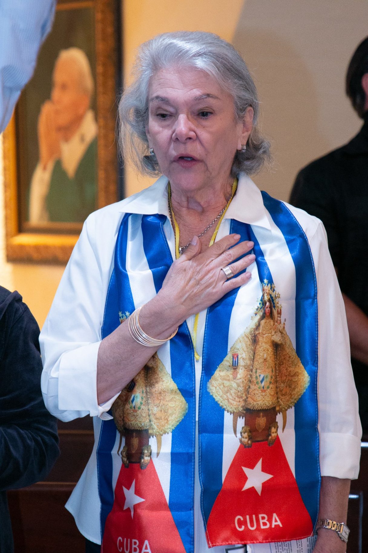 Cuban exiles in Miami gather at their shrine to pray for homeland ...