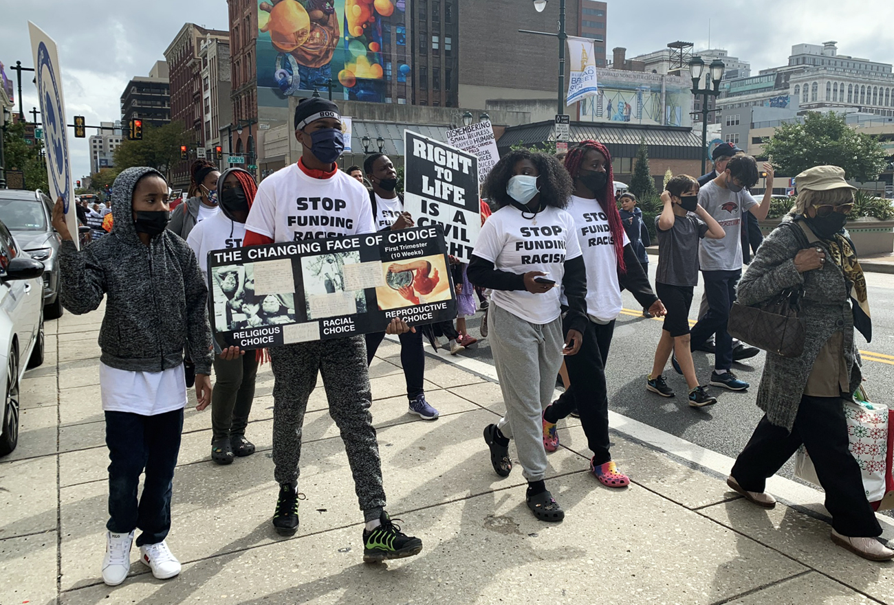 Pro-life advocates rally against 'Black genocide' through abortion ...