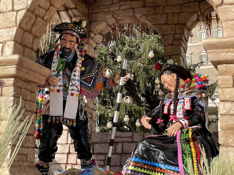 Vatican Nativity crèche inspired by Peru's Andean region - CatholicPhilly