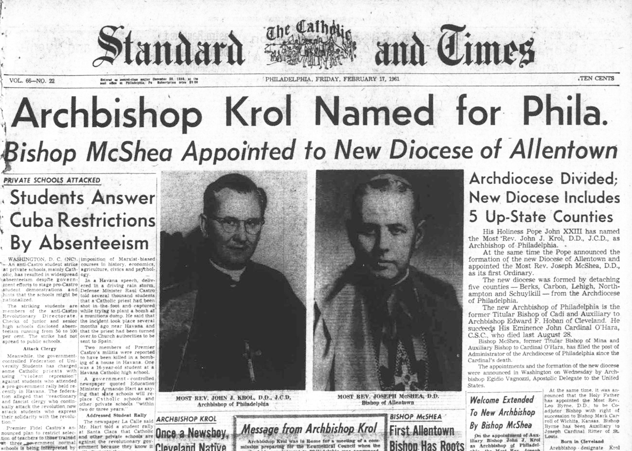 Digital archives show local Catholic life from generations past ...