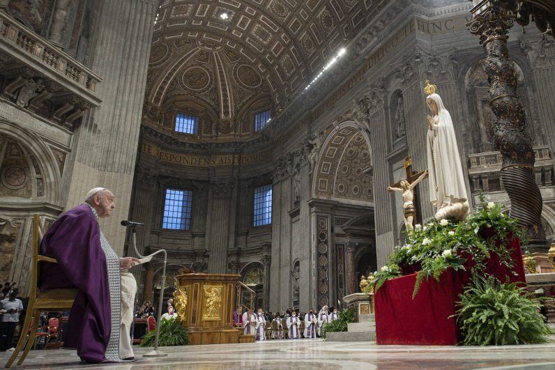Pope consecrates Ukraine, Russia to Mary - CatholicPhilly