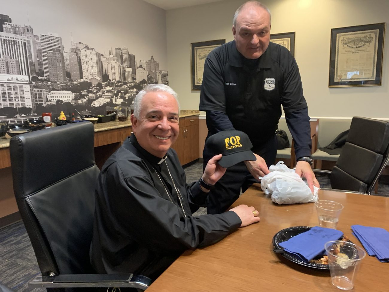 Beloved chaplain's Mass card saved police officer, says sergeant ...