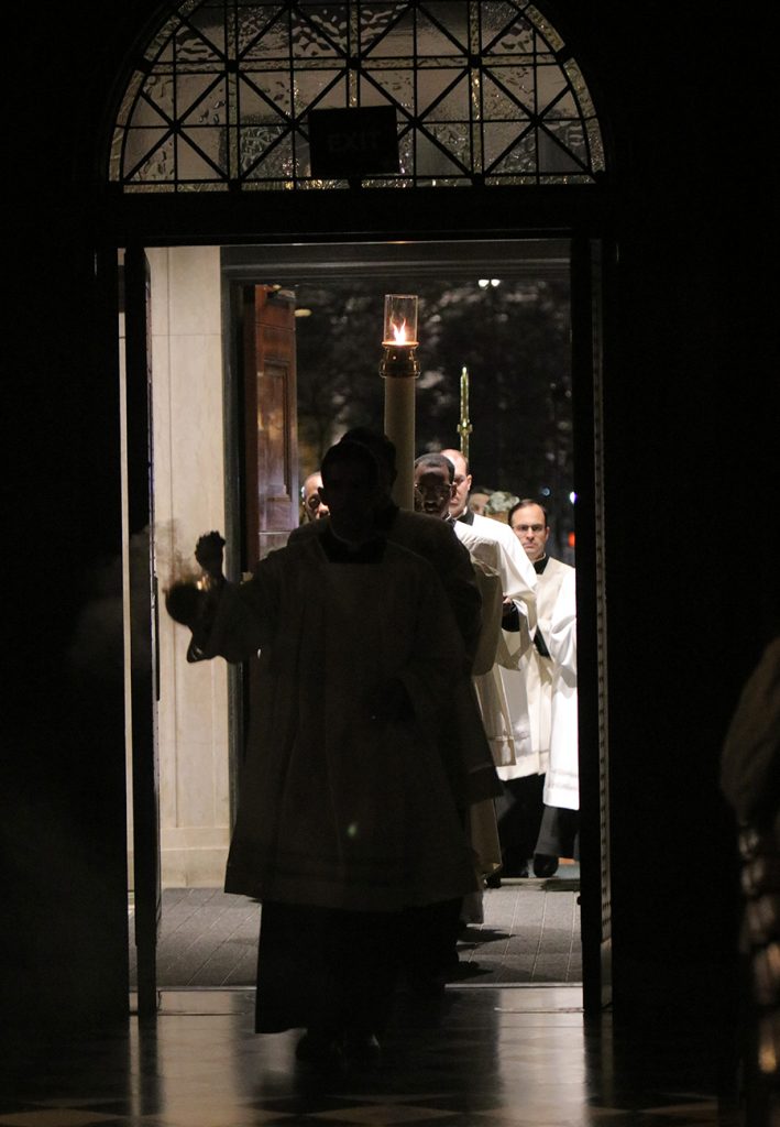 Scenes from the Easter Vigil Mass at the Cathedral - CatholicPhilly