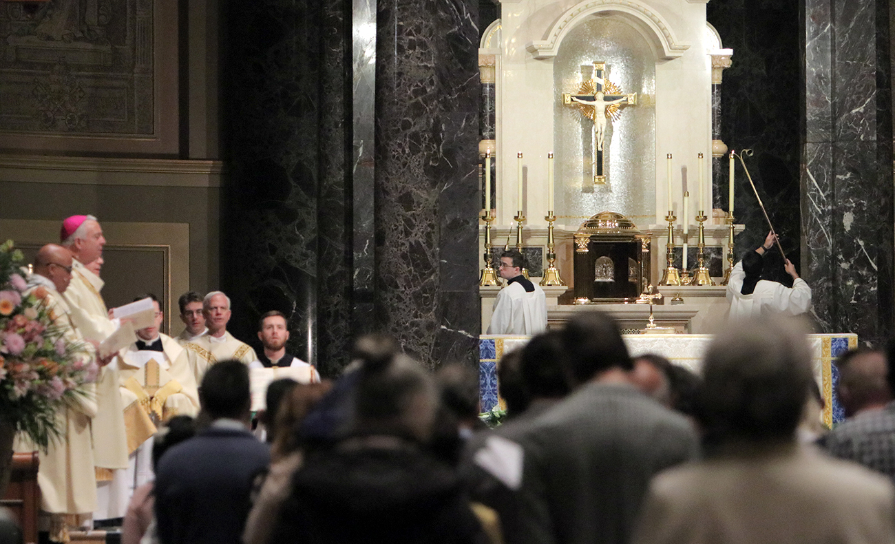 Scenes from the Easter Vigil Mass at the Cathedral - CatholicPhilly