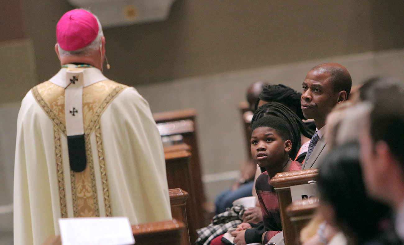 Scenes from the Easter Vigil Mass at the Cathedral - CatholicPhilly