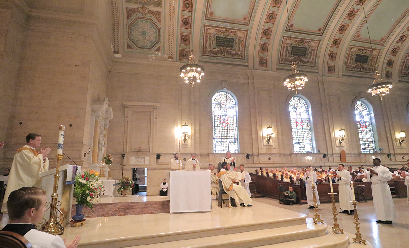 Archbishop Pérez Ordains Three Transitional Deacons at the Chapel of Saint Martin of Tours ...