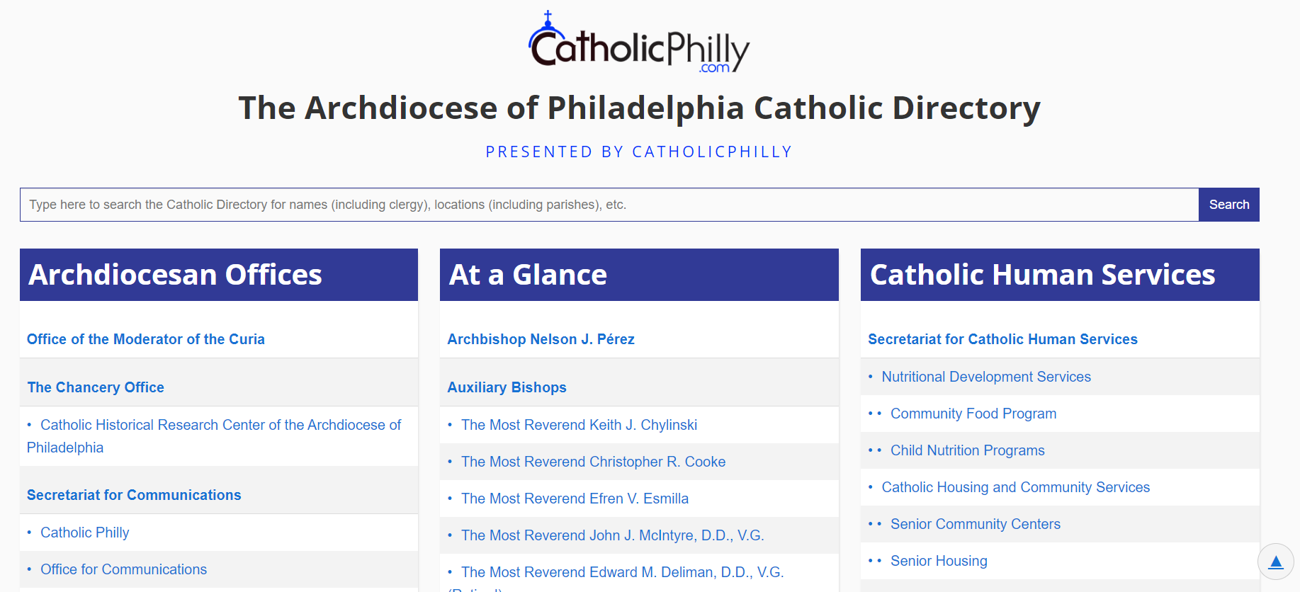New Digital Catholic Directory Shows Whats and Wheres of the ...