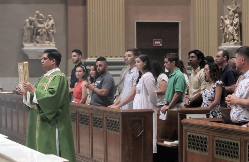 Young Adult Missionary Disciple Initiative Gathers for Mass, Fellowship ...