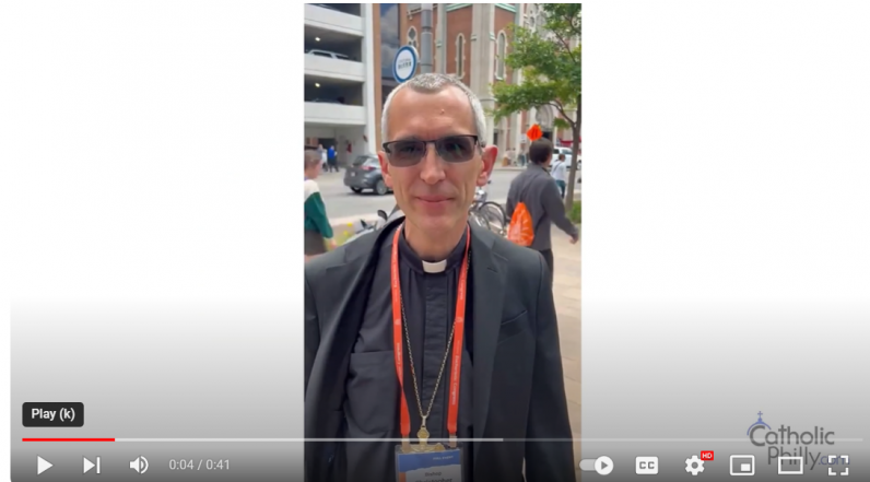 Bishop Cooke: 'I Can Feel the Faith' at Eucharistic Congress ...