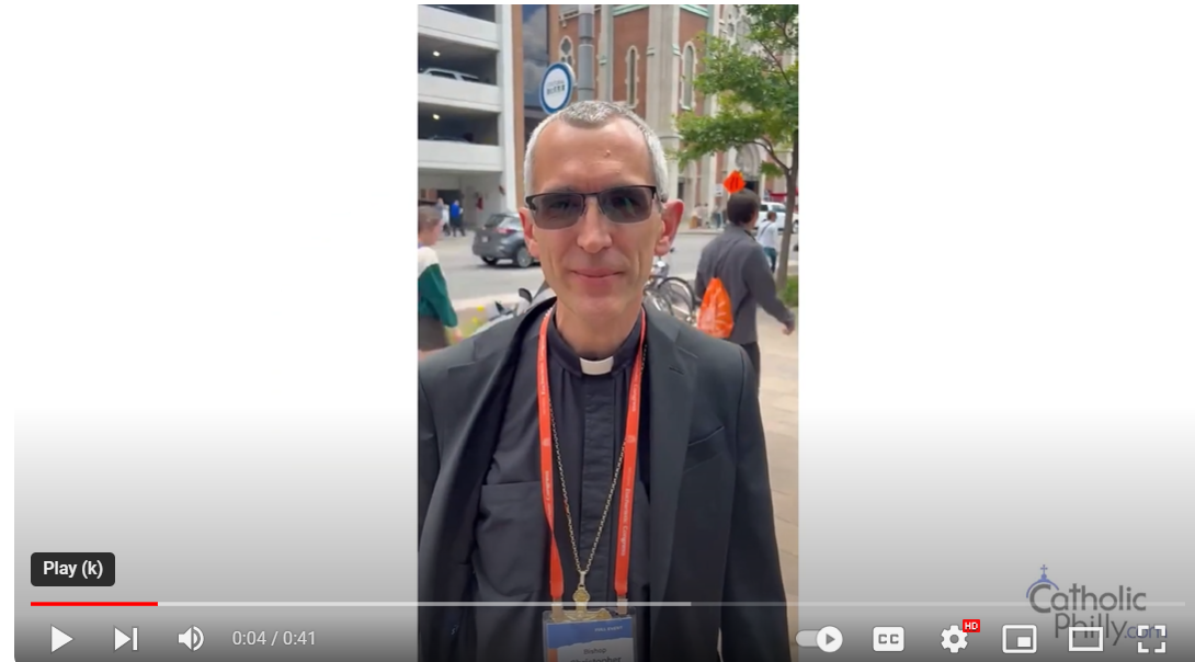 Bishop Cooke: 'I Can Feel the Faith' at Eucharistic Congress ...
