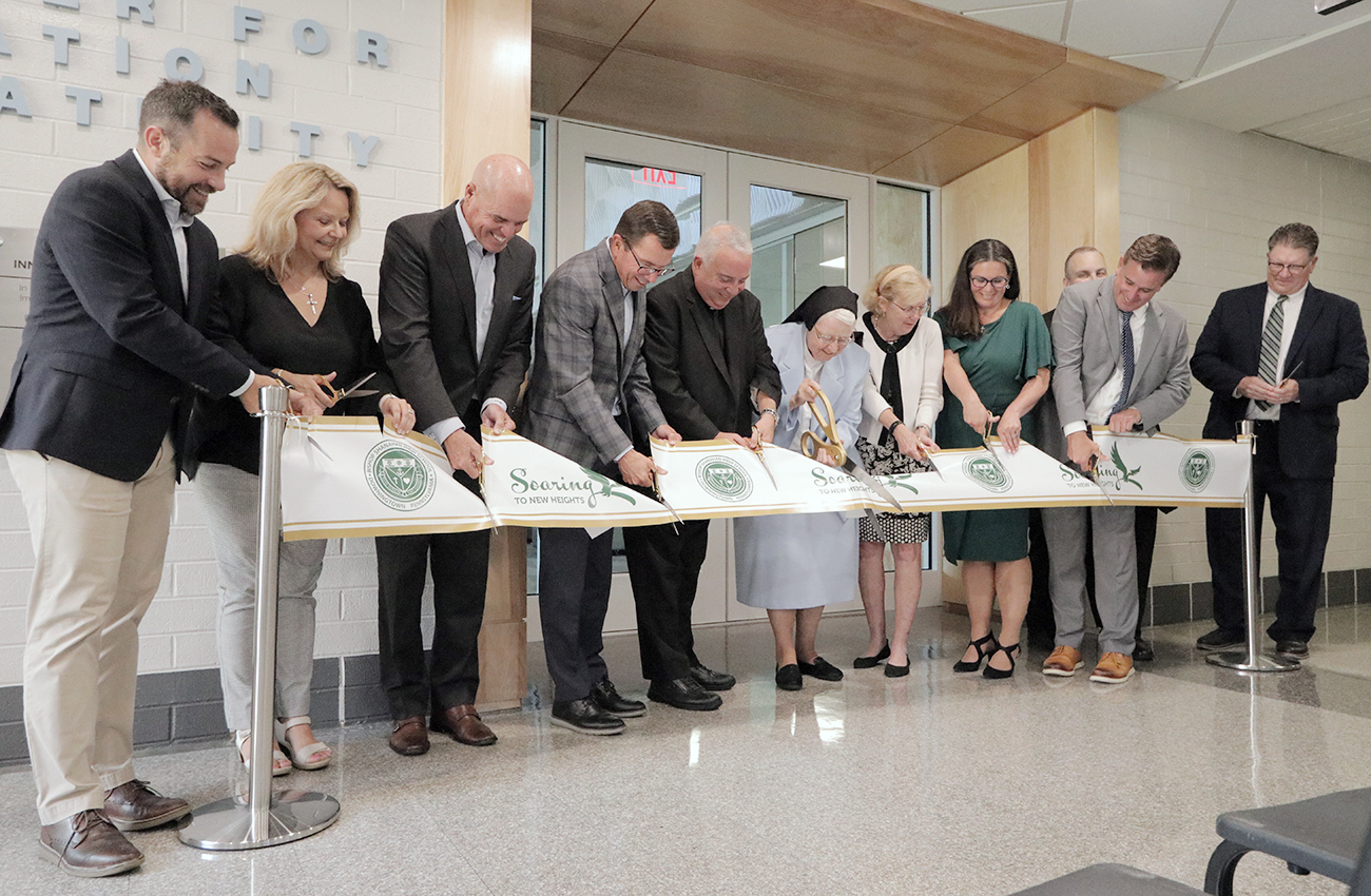 IHM Center for Innovation and Creativity Unveiled at Bishop Shanahan HS - CatholicPhilly