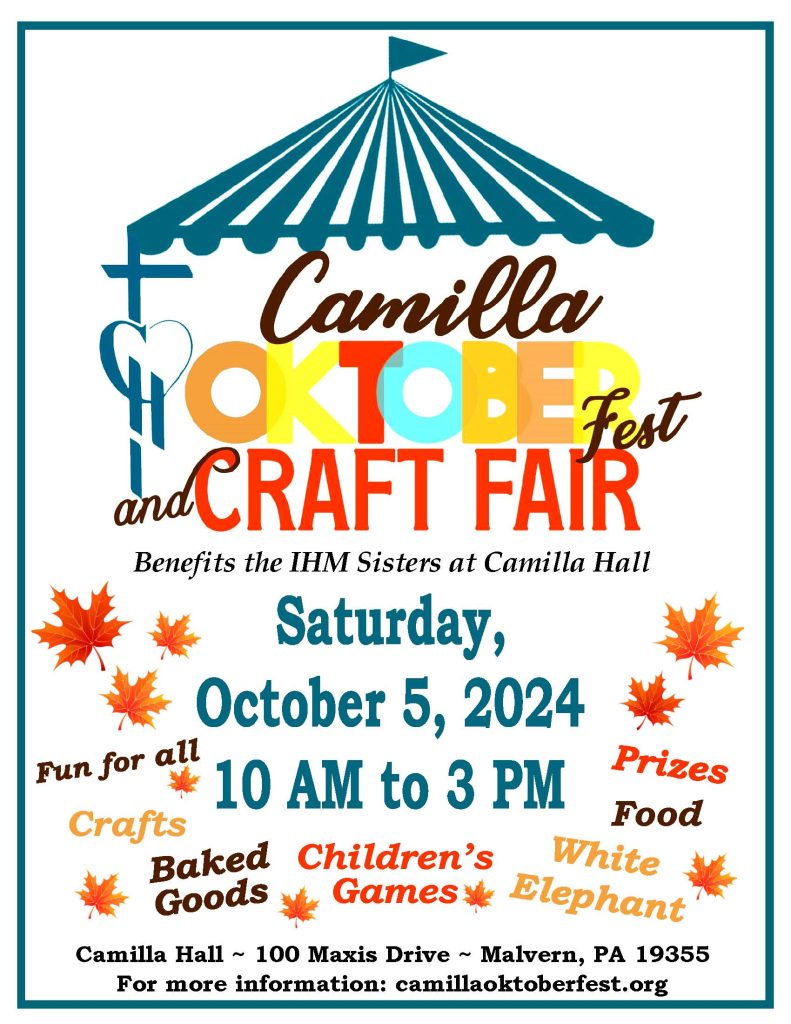 IHM Sisters to Hold Oktoberfest and Craft Fair Oct. 5 - CatholicPhilly
