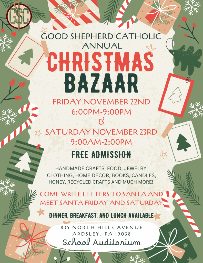 Celebrate the Holiday Season at Good Shepherd Catholic’s Annual ...
