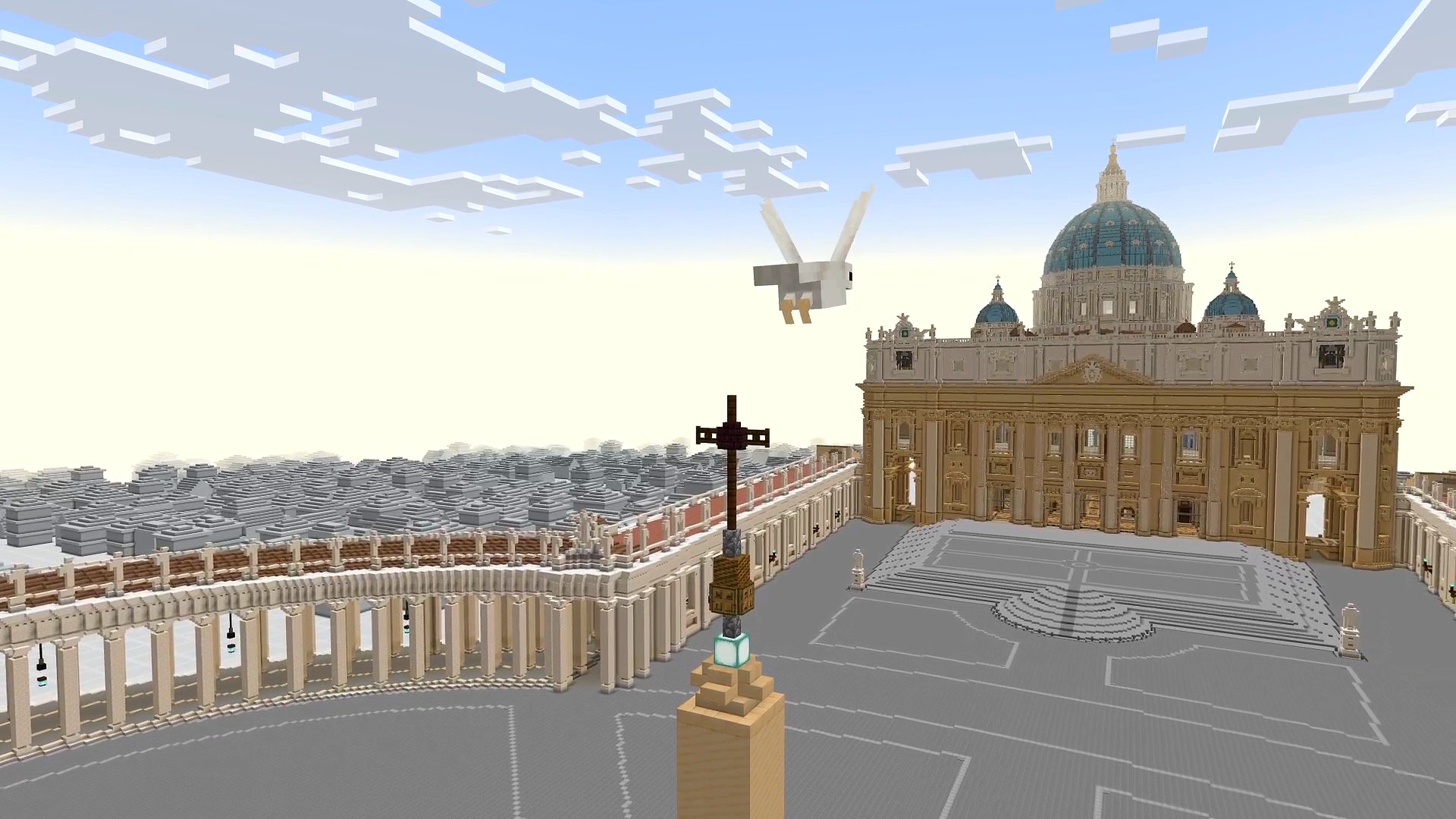 St. Peter's Basilica Becomes a 'Fixable,' Explorable Minecraft World ...