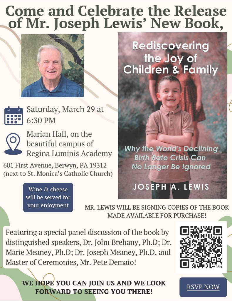 Author Joseph Lewis Offers Book Signing, Talk in Berwyn - CatholicPhilly