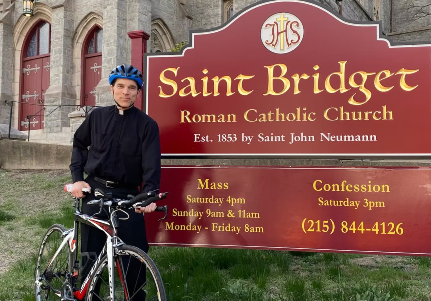 Philly Priest Raises $40K for Rectory Repairs With 104-Mile Bike Ride ...