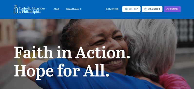 Catholic Charities of Philadelphia Debuts New Logo, Website in ...