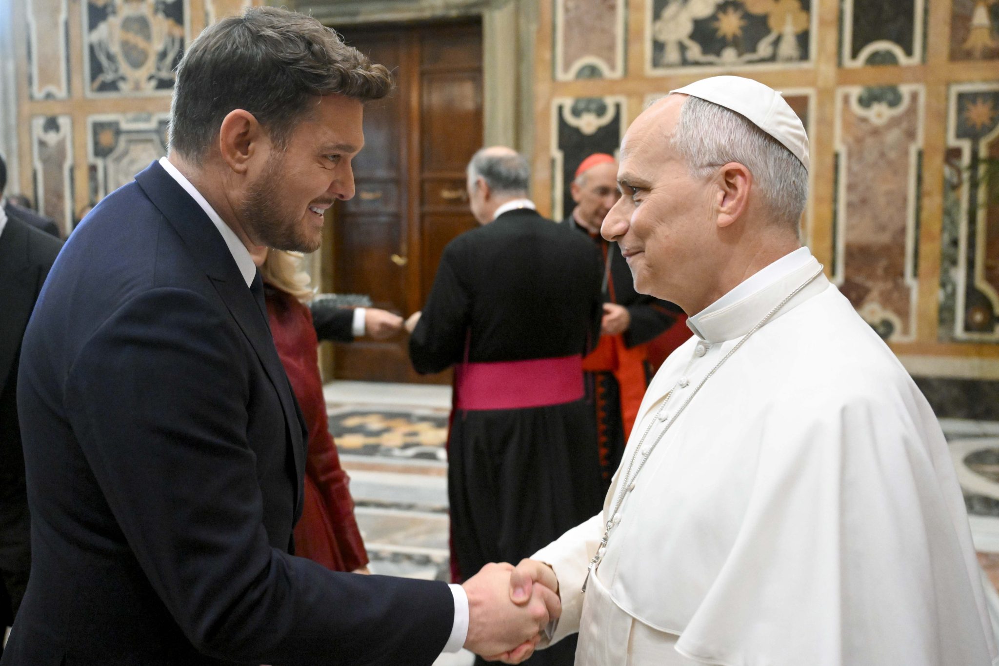 Pope Asks Michael Bublé and Other Artists to Give Their Best for the ...
