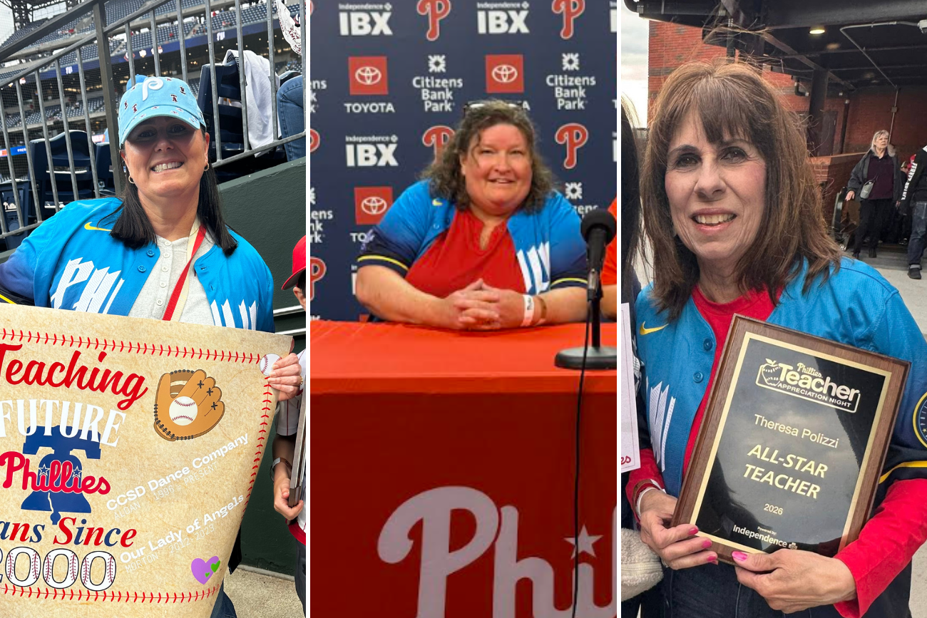 Phillies Honor 3 All-Star Catholic School Teachers - CatholicPhilly